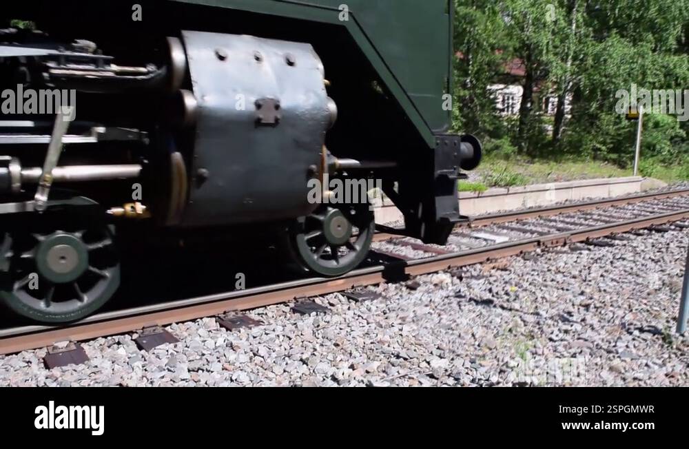 Steam Locomotive Stock Video Footage - Alamy