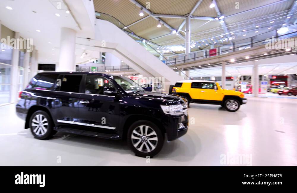 Presentable Toyota Land Cruiser in Theme park Toyota Mega Web Stock ...