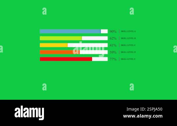 vector modern green and red color logo Stock Video Footage - Alamy