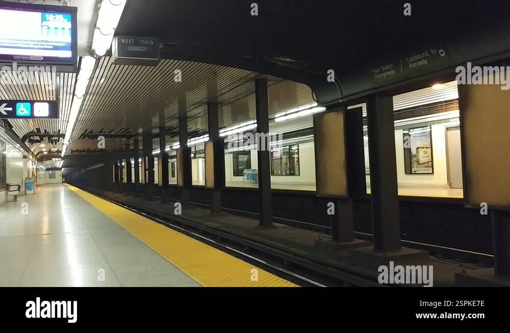 Subway train at platform toronto Stock Videos & Footage - HD and 4K ...