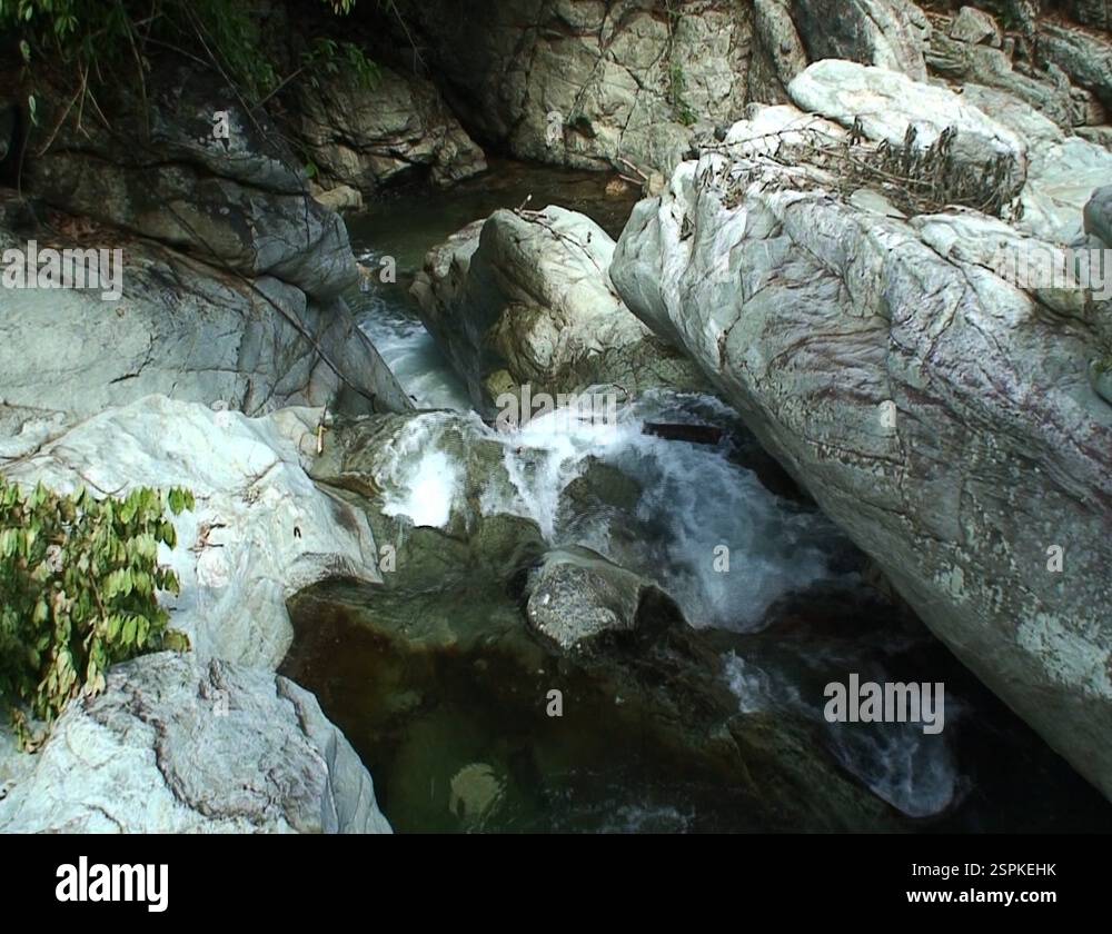 Tukuran River With Waterfalls, On The Island Of Mindoro Philippines, Hd ...