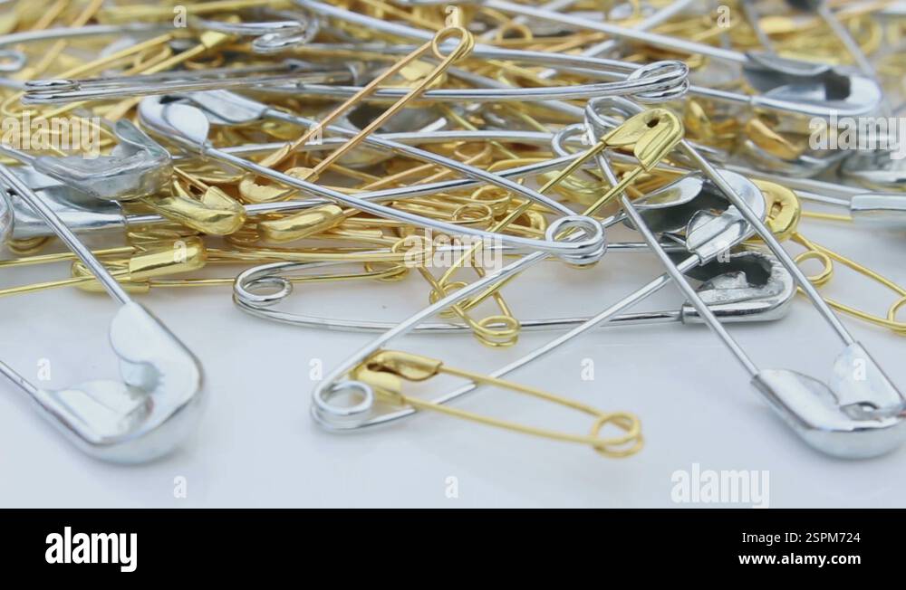 safety pin rotating Stock Video Footage - Alamy