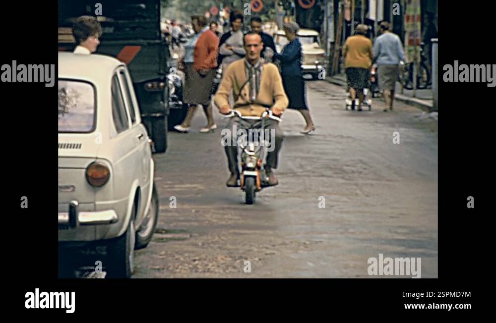 funny bike riding Stock Video Footage - Alamy