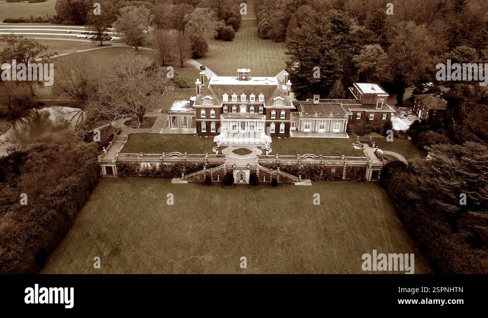 Back View of Westbury Gardens Estate Flyover - Pull Away Shot - Old Fi ...