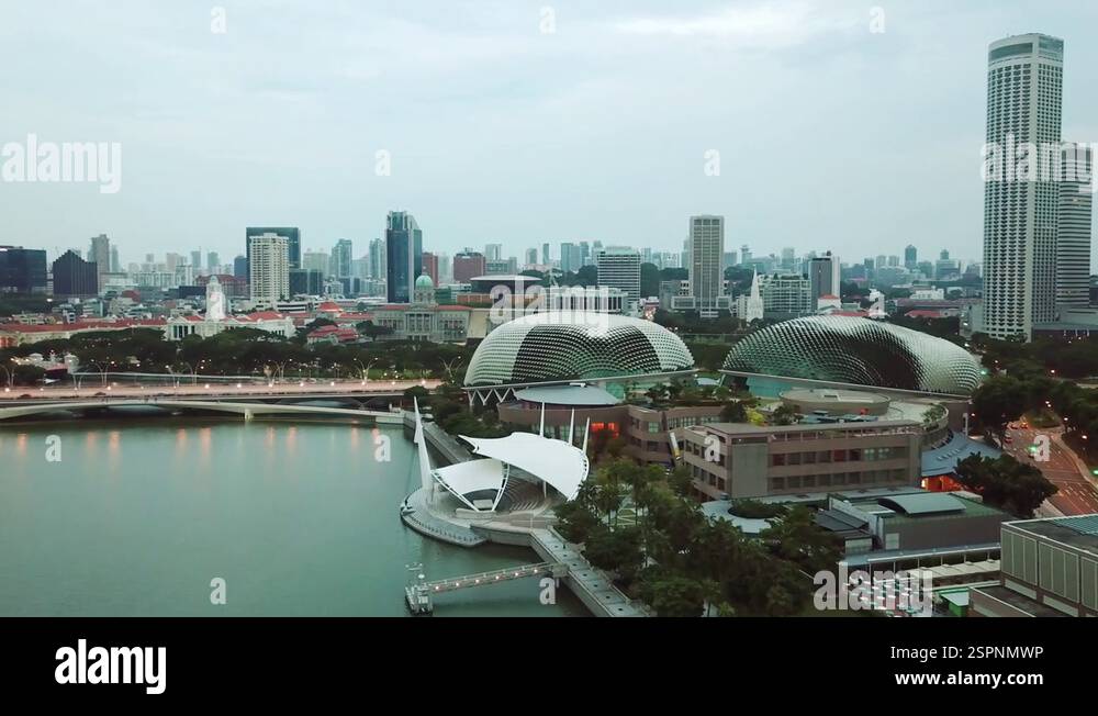 Esplanade theatre singapore outdoor Stock Videos & Footage - HD and 4K ...