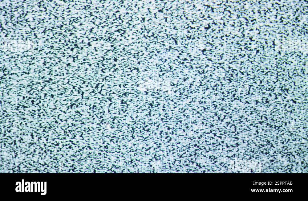 Real-life static noise practical compositing elements Stock Video ...