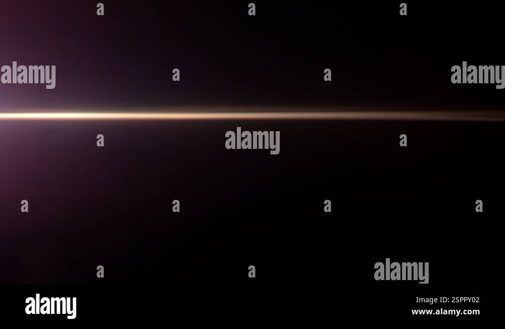 Realistic anamorphic lens light effects shot in 4K resolution Stock ...