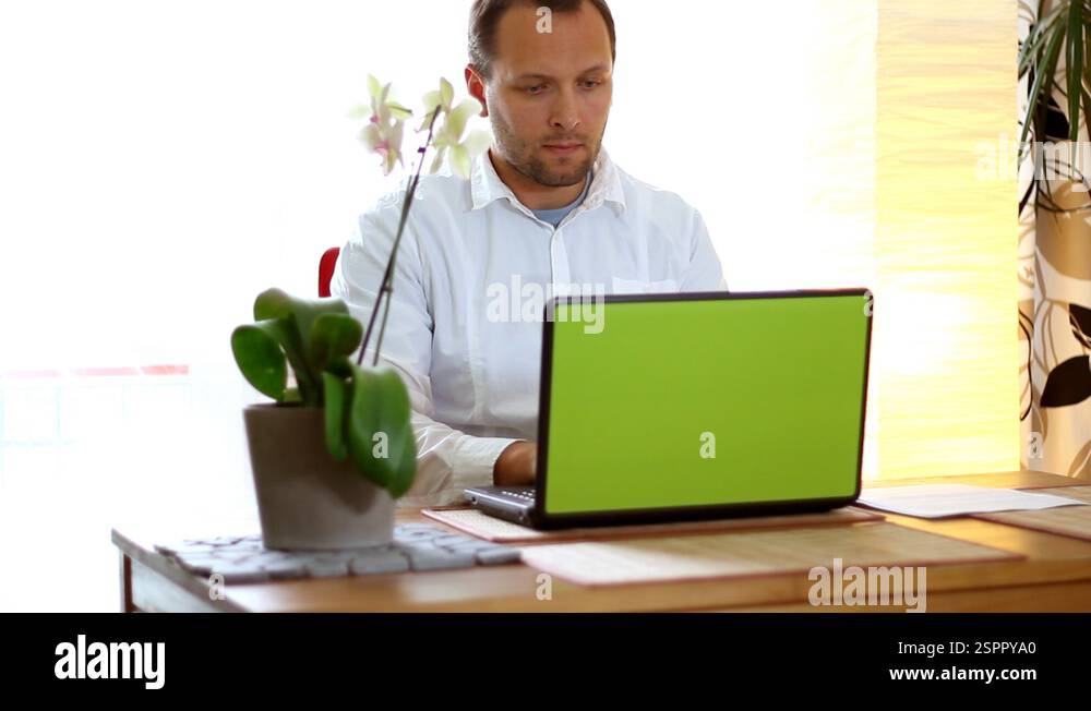 Checking notes during work Stock Video Footage - Alamy