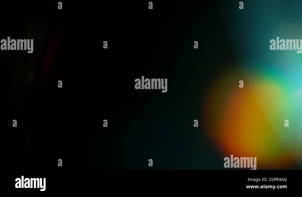 Organic Anamorphic Prism Light Leaks Compositing Elements Stock Video ...