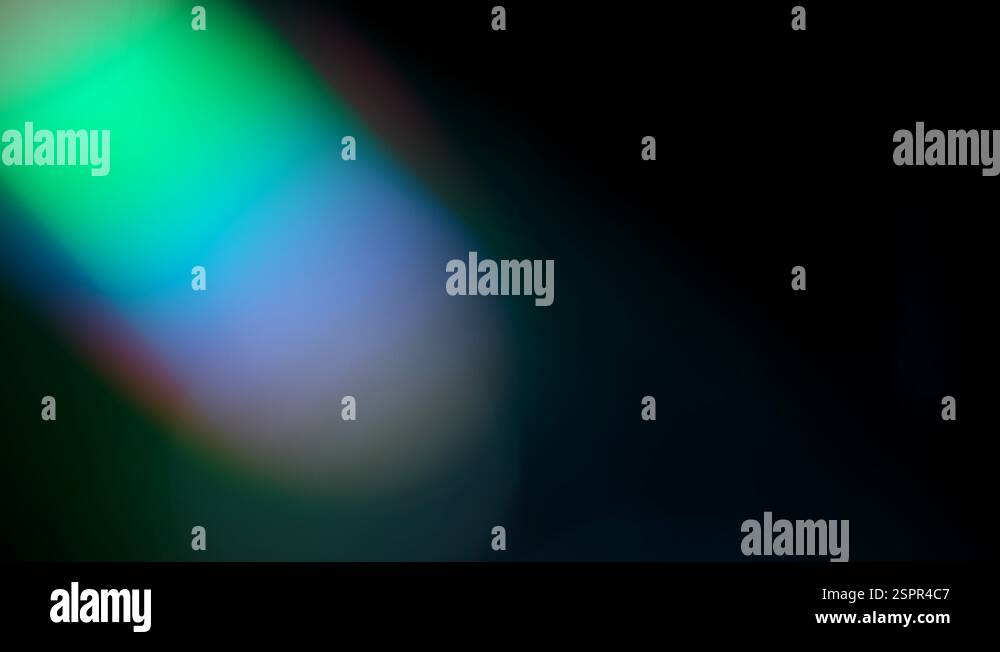 Organic Anamorphic Prism Light Leaks Compositing Elements Stock Video ...