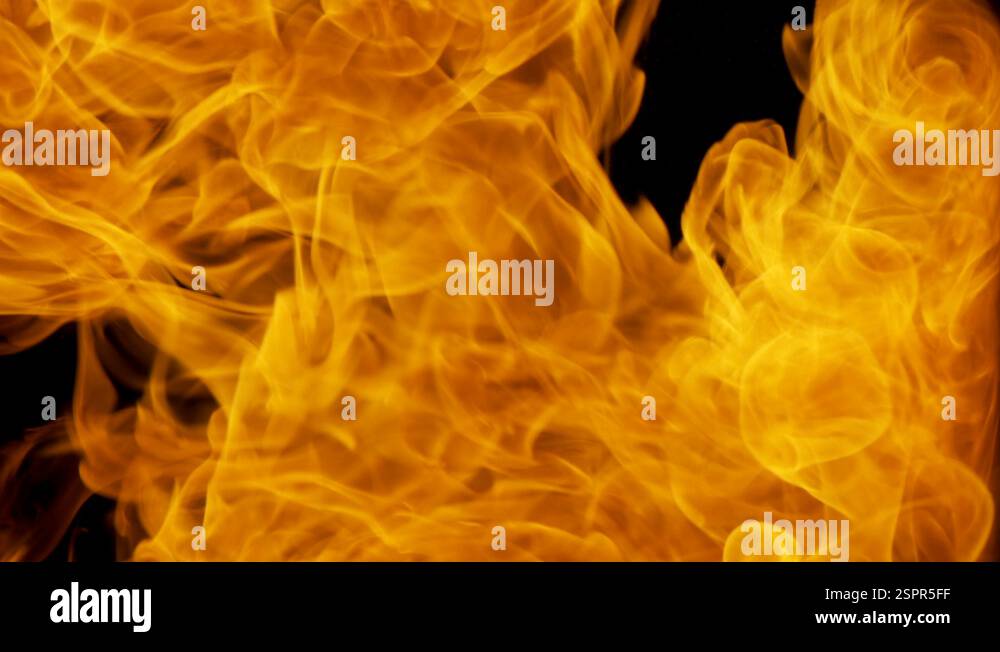 Real-life fire practical compositing elements Stock Video Footage - Alamy