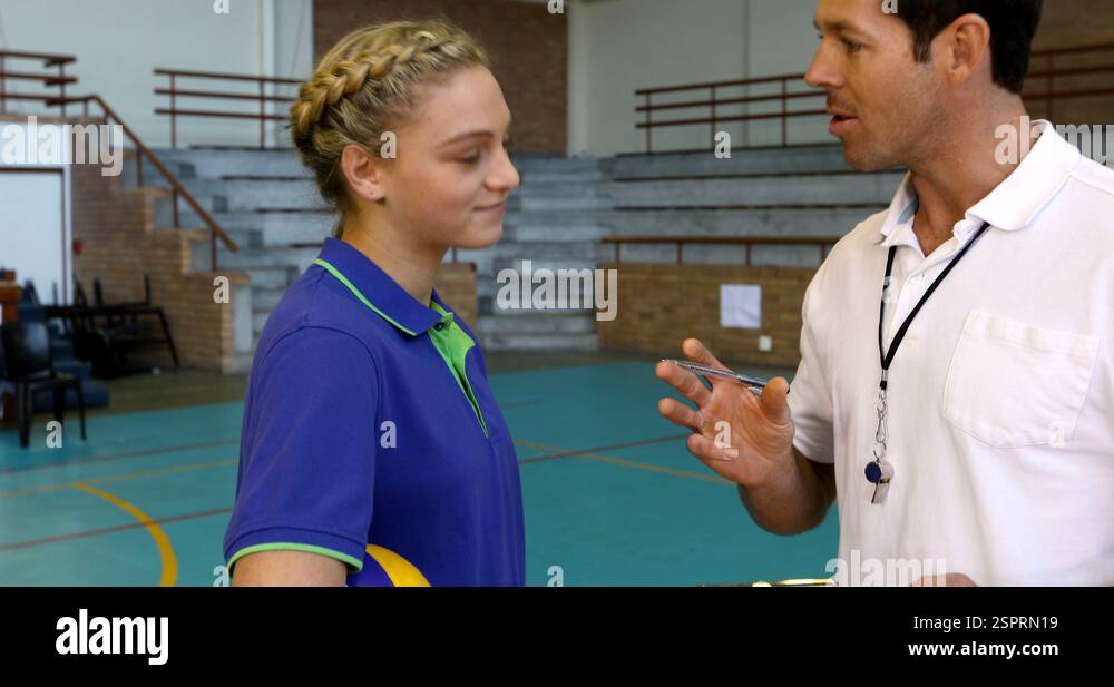 Coach talking team volleyball Stock Videos & Footage - HD and 4K Video ...