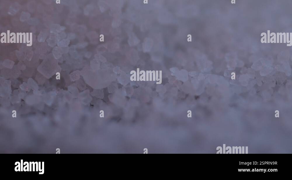 Falling sugar cane granules shot on high speed camera, phantom flex ...
