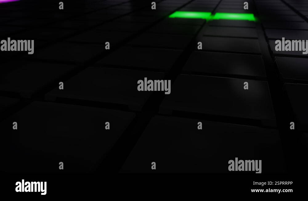 Colorful Disco nightclub dance floor wall glowing light grid background vj loop Stock Video ...