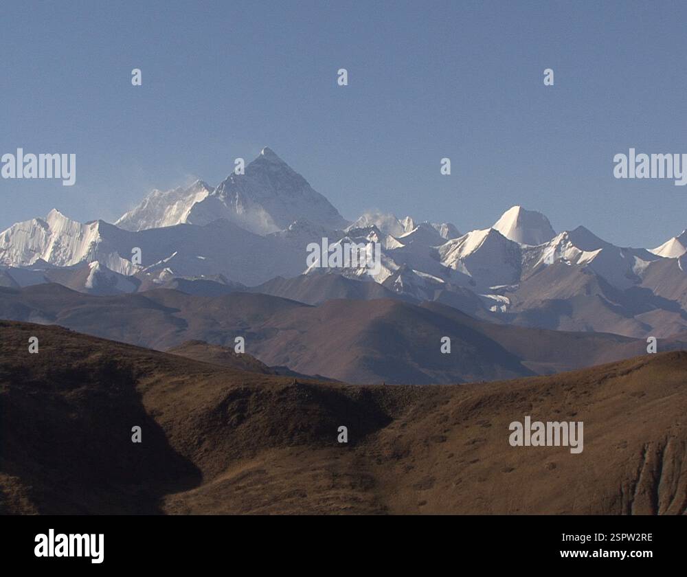 Wides static view of the Himalayas Stock Video Footage - Alamy