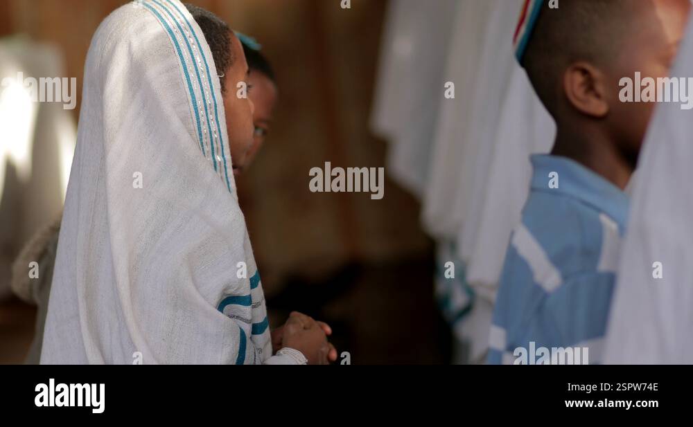 Ethiopia Falash Mura Jews community Phylacteries kids prayers Tefillin ...