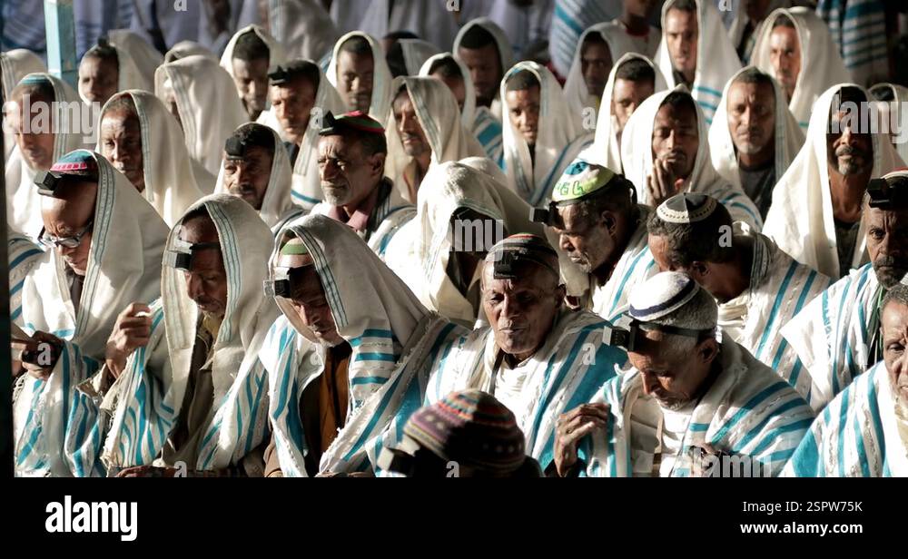Ethiopia Falash Mura Jews community Phylacteries prayers Tefillin ...