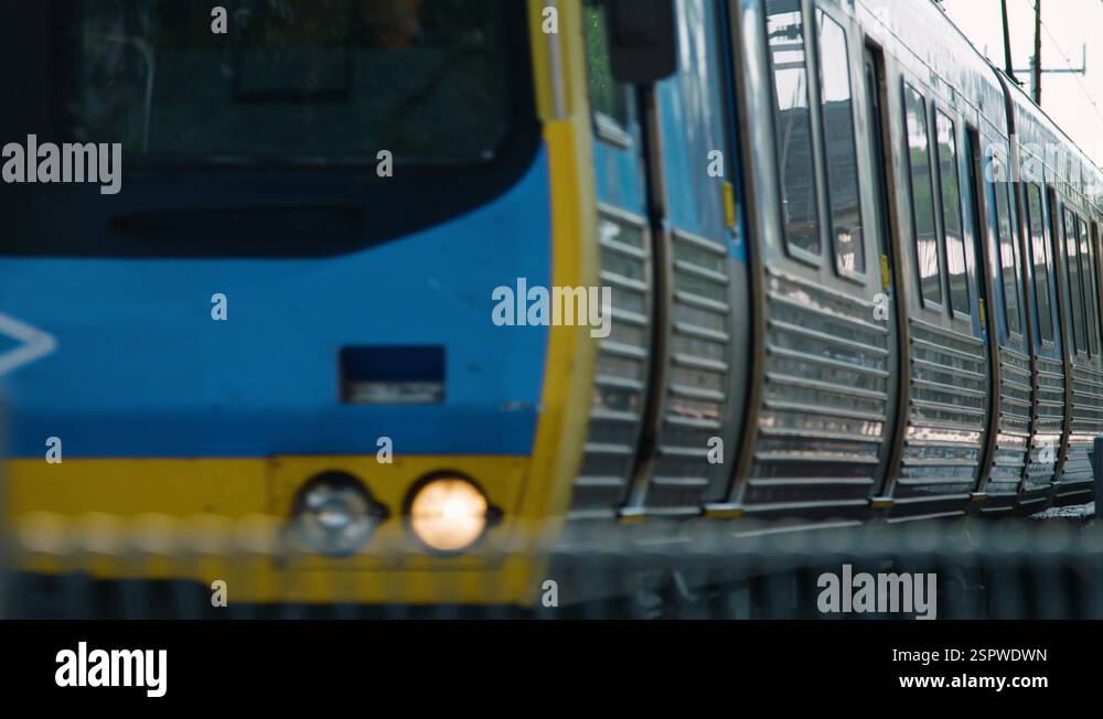 Suburban metro train station Stock Videos & Footage - HD and 4K Video ...