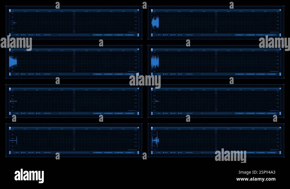 Monochromatic visual display: visualization, graphs, readouts ...