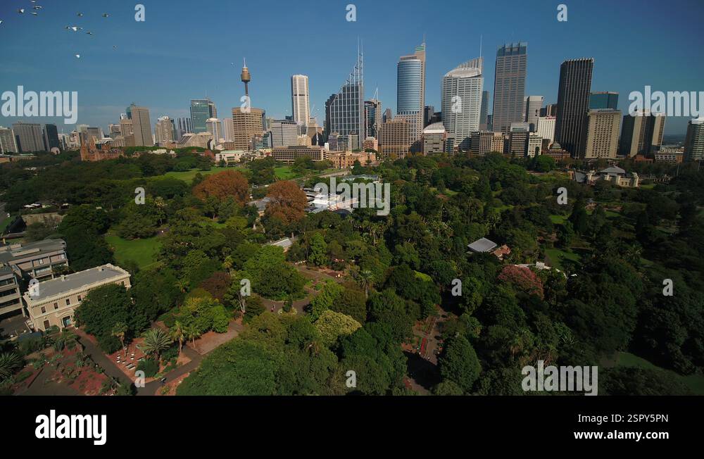 Aerial Australia Sydney April 2018 Sunny Day 15mm Wide Angle 4K Inspire ...