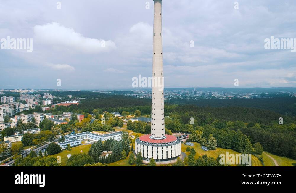 Aerial view tallest tv tower Stock Videos & Footage - HD and 4K Video ...