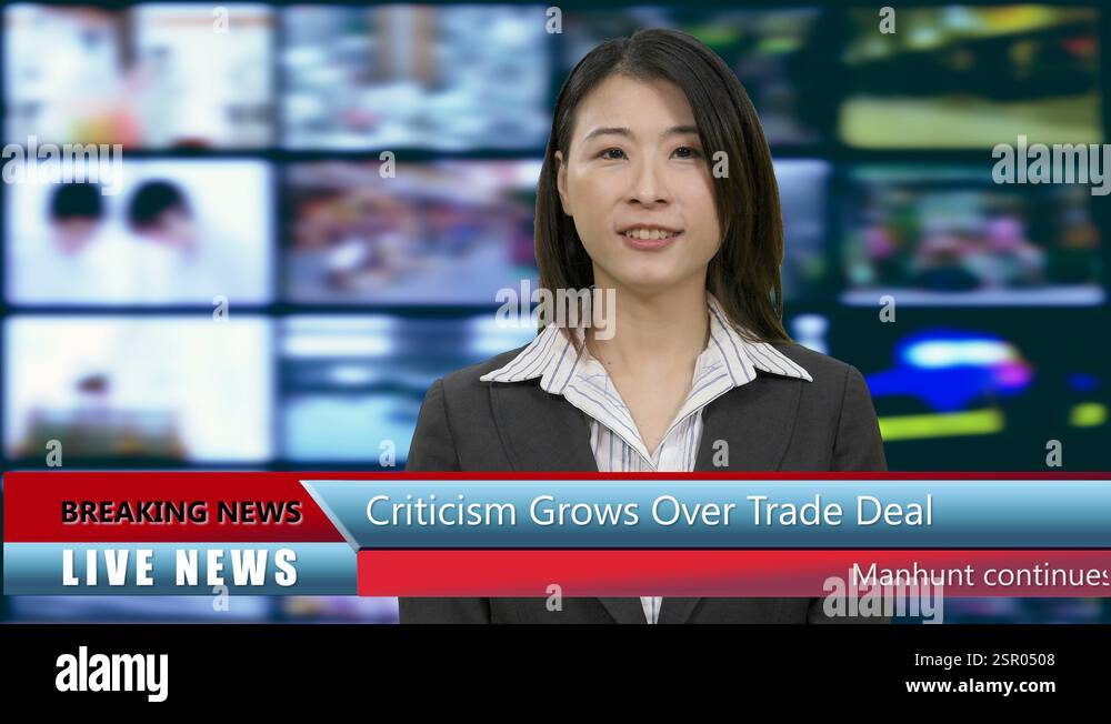 News anchorwoman Stock Videos & Footage - HD and 4K Video Clips - Alamy