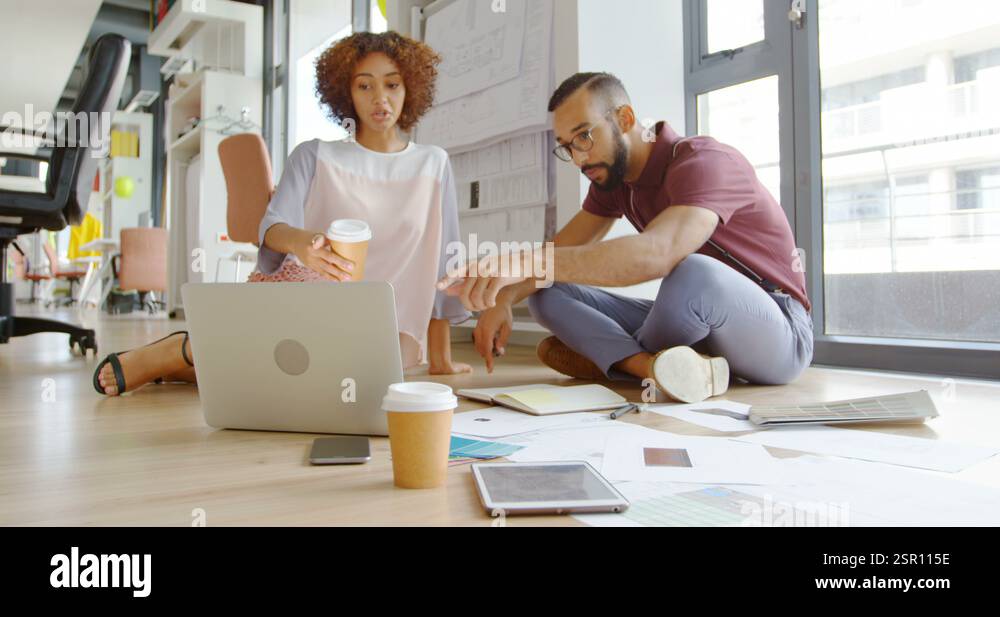 Architect working together in office 4k Stock Video Footage - Alamy