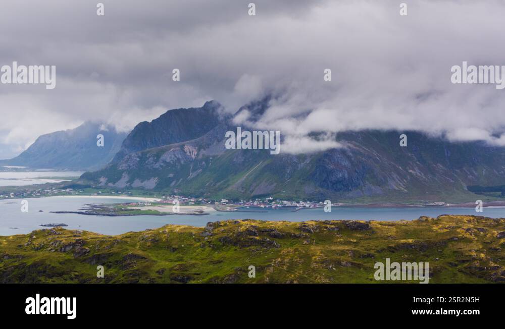 Ramberg - Lofoten Islands, Norway Stock Video Footage - Alamy
