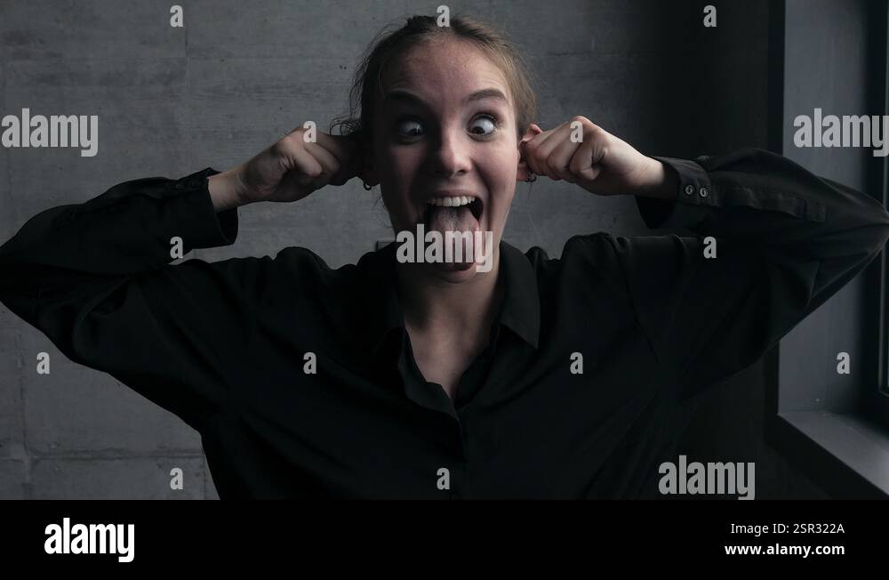 Young girl pulling faces Stock Videos & Footage - HD and 4K Video Clips ...
