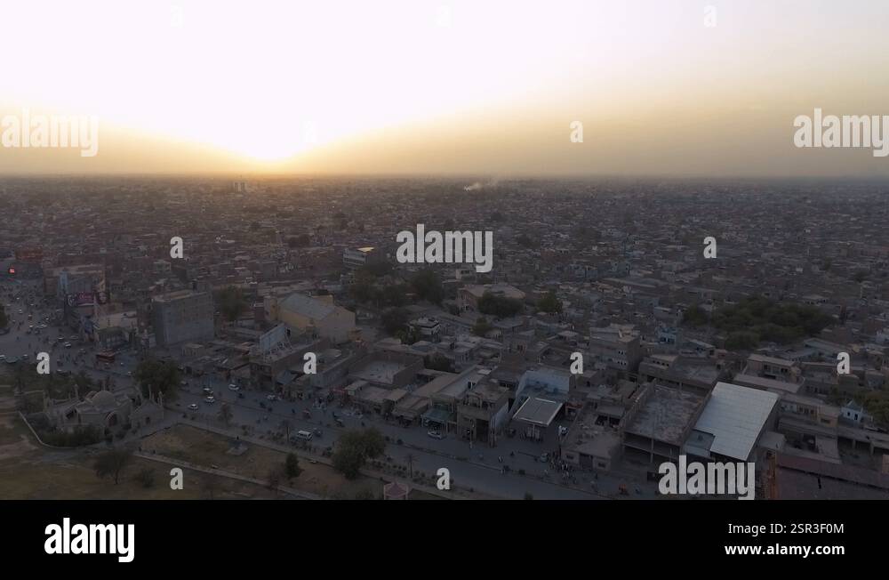 Best Aerial Multan City and Tomb of Shah Rukn-e-Alam Intro shot ...