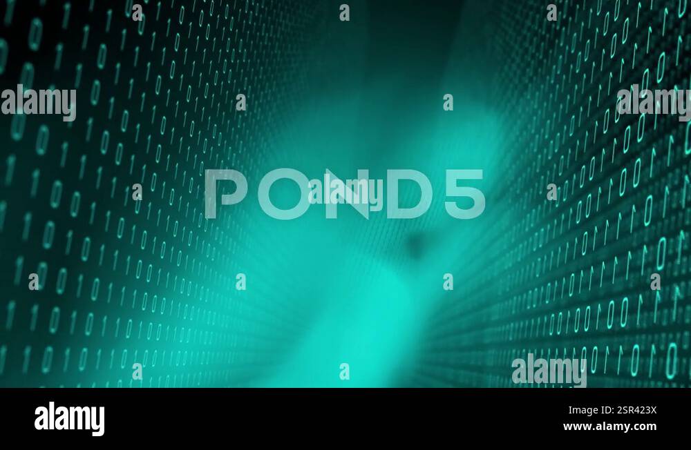 Binary coding background, cyber attack crime Stock Video Footage - Alamy