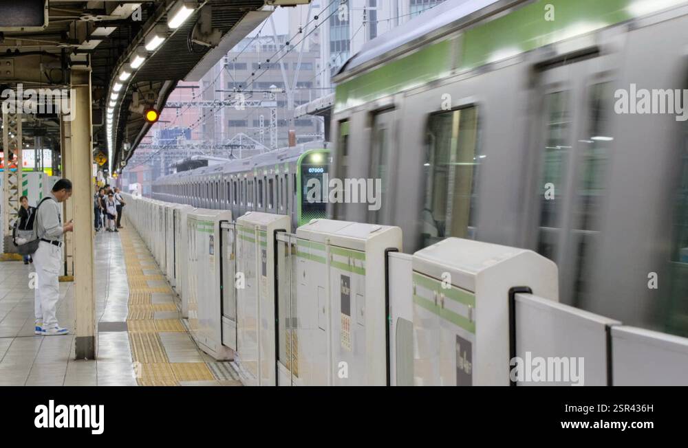 Tokyo Commuter Train Stock Video Footage - Alamy