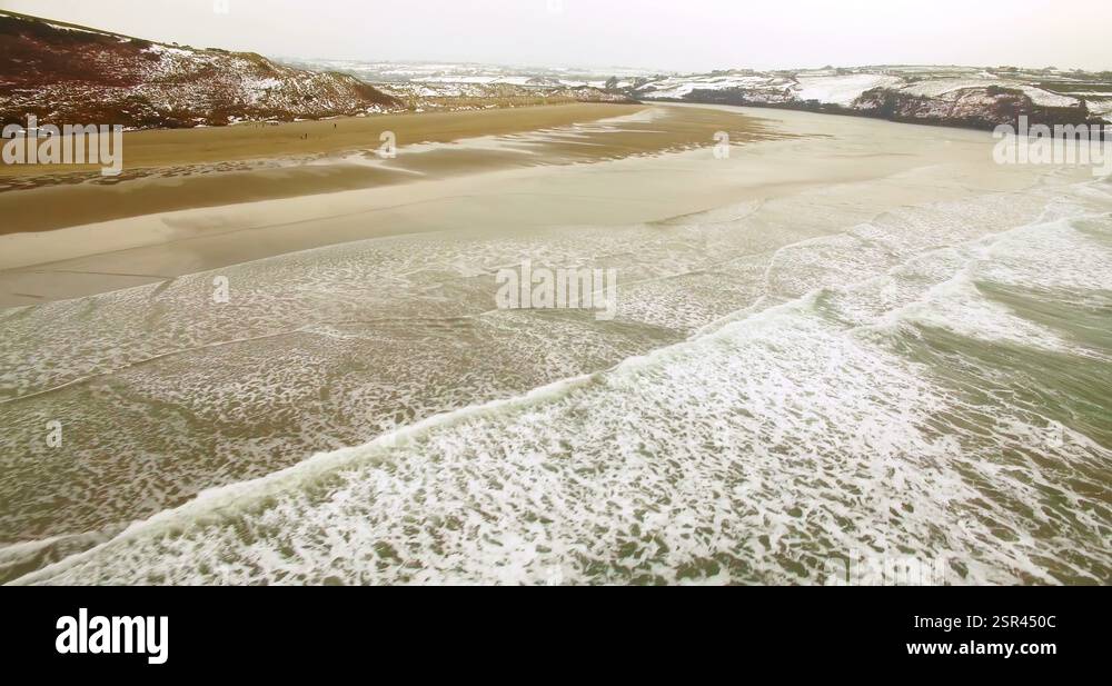Aerial view of sea 4k Stock Video Footage - Alamy