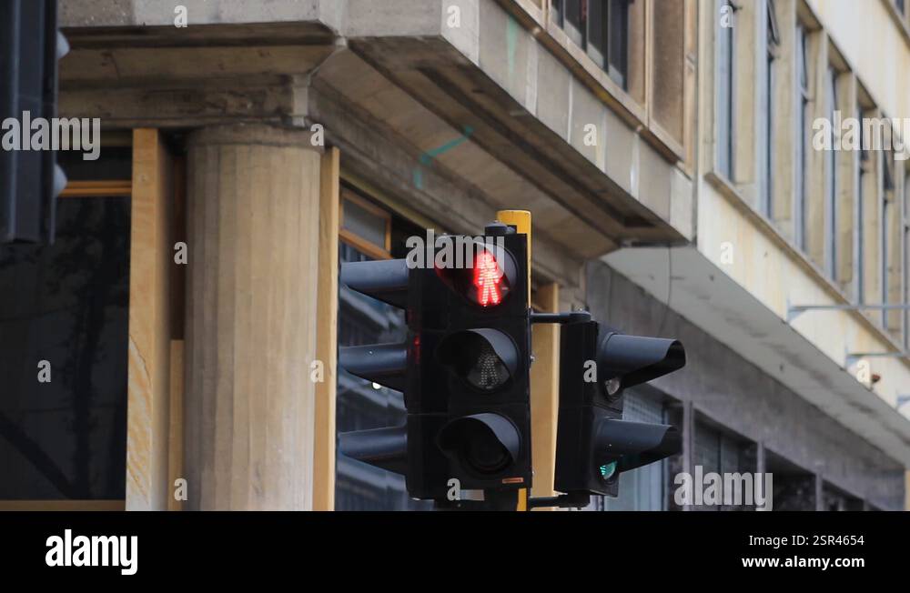 Women waiting at the traffic light Stock Video Footage - Alamy