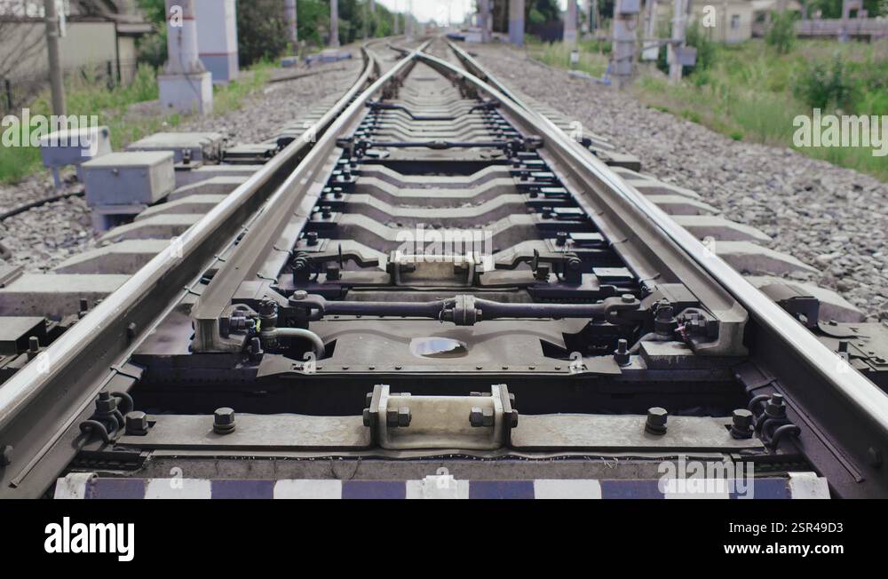 Railway track switch Stock Videos & Footage - HD and 4K Video Clips - Alamy