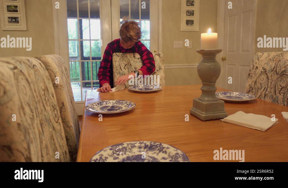 Setting the table boy Stock Videos & Footage - HD and 4K Video Clips ...