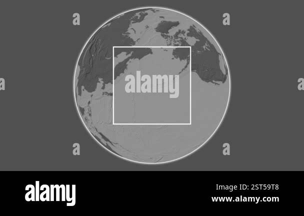 Amchitka Island. Presentation of the location on a bilevel elevation ...