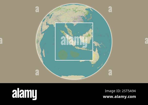 Pulau Anyar Island. Presentation of the location on a OpenStreet map ...