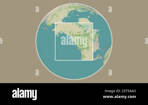 Annette Island. Presentation of the location on a OpenStreet map using ...