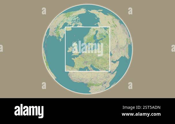 Alsen Island. Presentation of the location on a OpenStreet map using ...