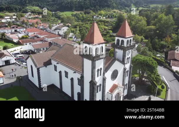 Immerse yourself in the charm of a quaint Azorean village with this ...