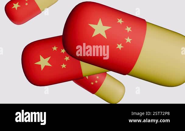 Pill capsule chinese flag Stock Videos & Footage - HD and 4K Video ...