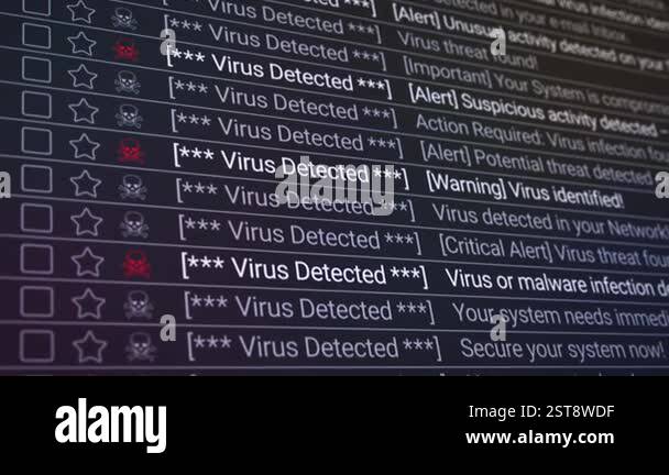 Video animation of a scrolling list in the internet browser with ...