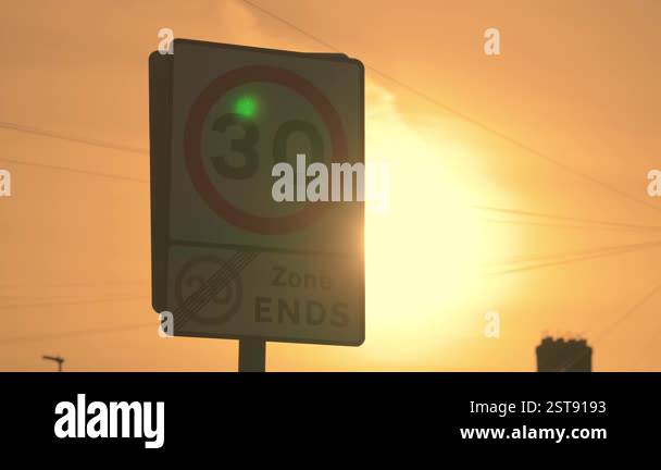 Velocity limit sign Stock Videos & Footage - HD and 4K Video Clips - Alamy