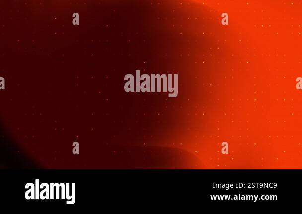 Dark orange gradient background with glowing orange dots and curves ...