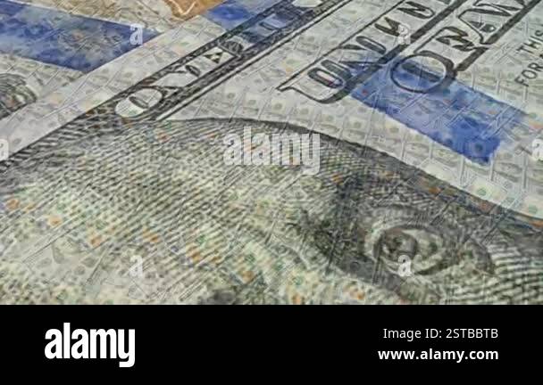 The Eternal Zoom of 100 Dollar Bills, Exclusive, Business, Cash, Money ...