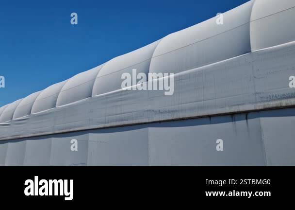 container building permanently forms a warehouse with offices. covered ...