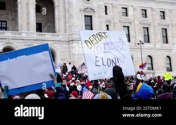 Anti elon musk protest signs Stock Videos & Footage - HD and 4K Video ...
