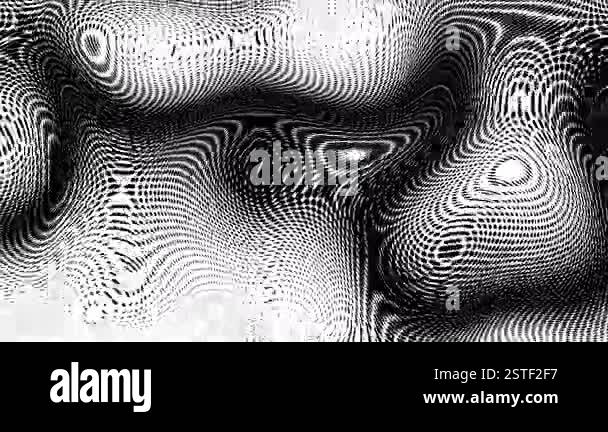 Monochrome halftone texture with black and white organic elements ...