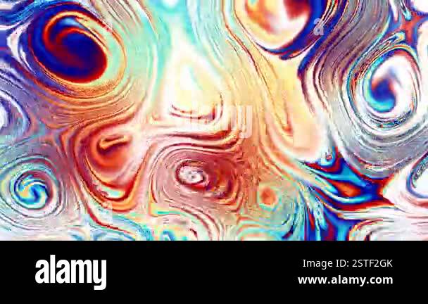 Liquid. Liquid metal. Mercury. Melting silver. Optical illusion ...